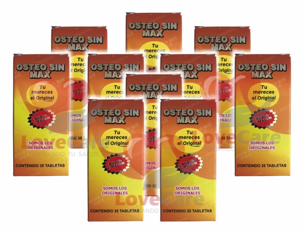 Osteo Sin Max (Paquete de 10) – LoveHouseMx